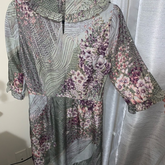 Mayle | Dresses | Maison Mayle Valentina Floral Silk Satin Dress | Poshmark